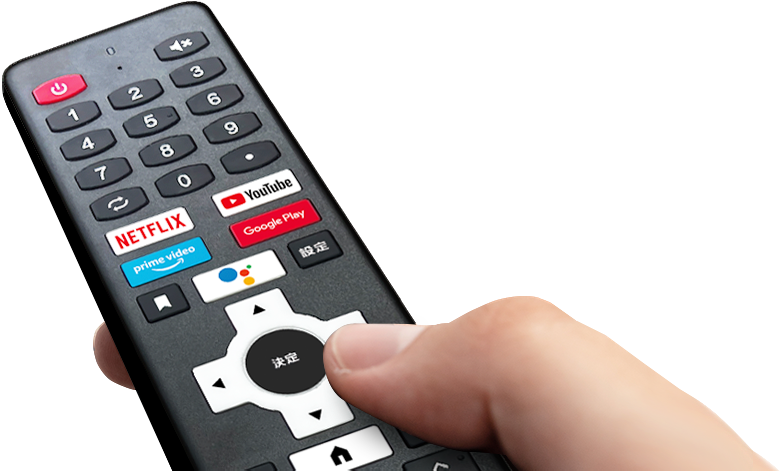 【公式】PROMETHEUS android TV 42型 | チューナーレステレビ UQPATV42FHD-E | プロメテウス ...