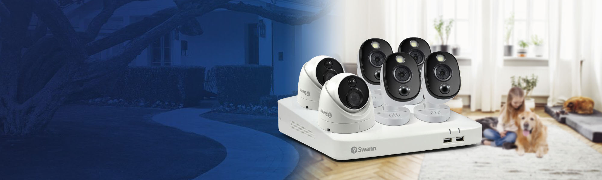 UNIQ 日本正規代理店 ｜SwannはセキュリティDIYで世界No.1のブランド｜Swann防犯カメラシステム DVRシステム